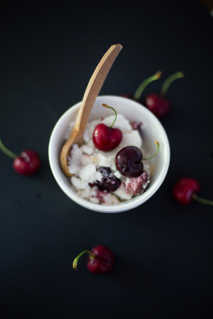 No Churn Bakewell Tart Ice Cream | Vegan Recipes | Veganuary