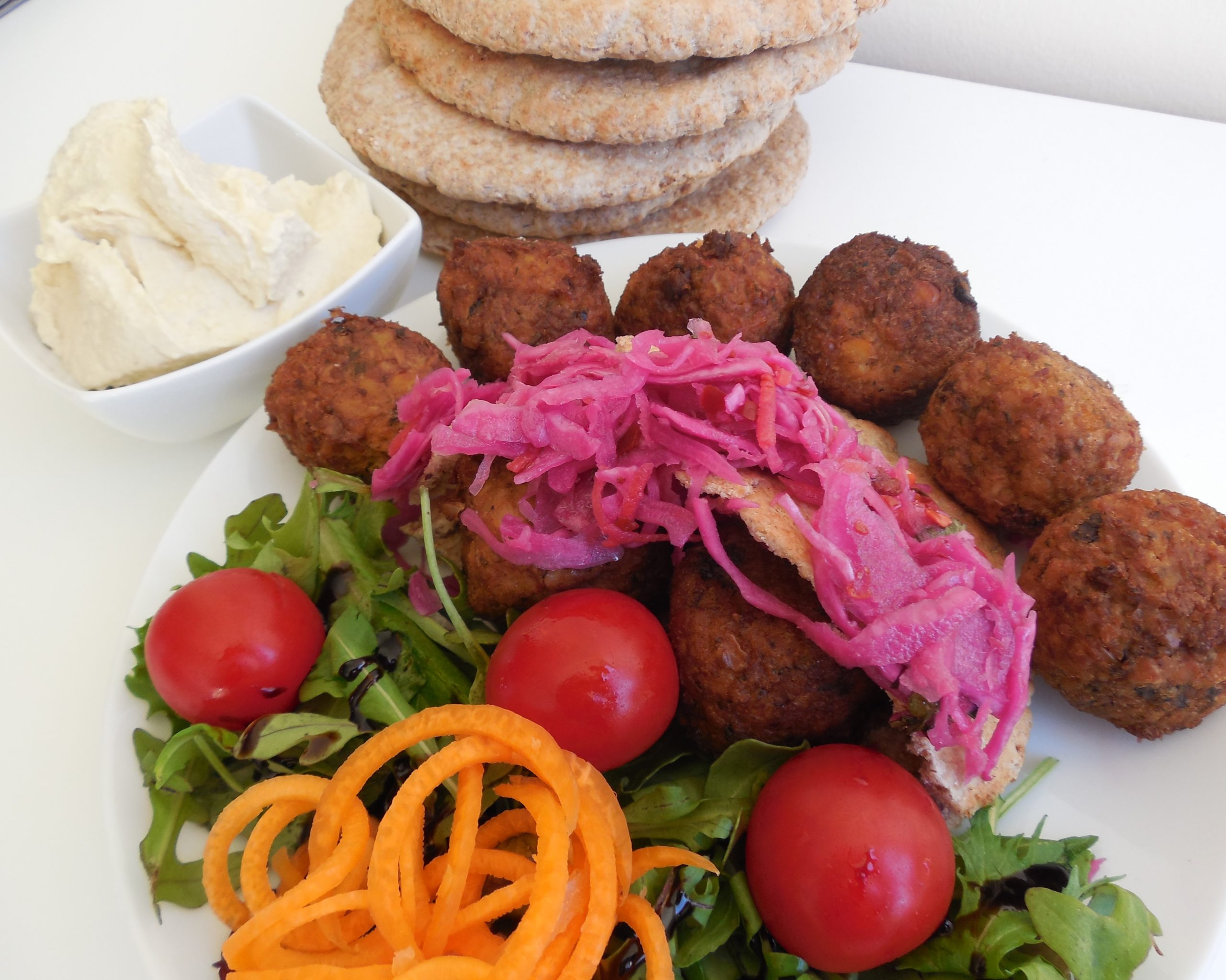 The Falafel Pitta - Veganuary ZA - Vegan Recipes