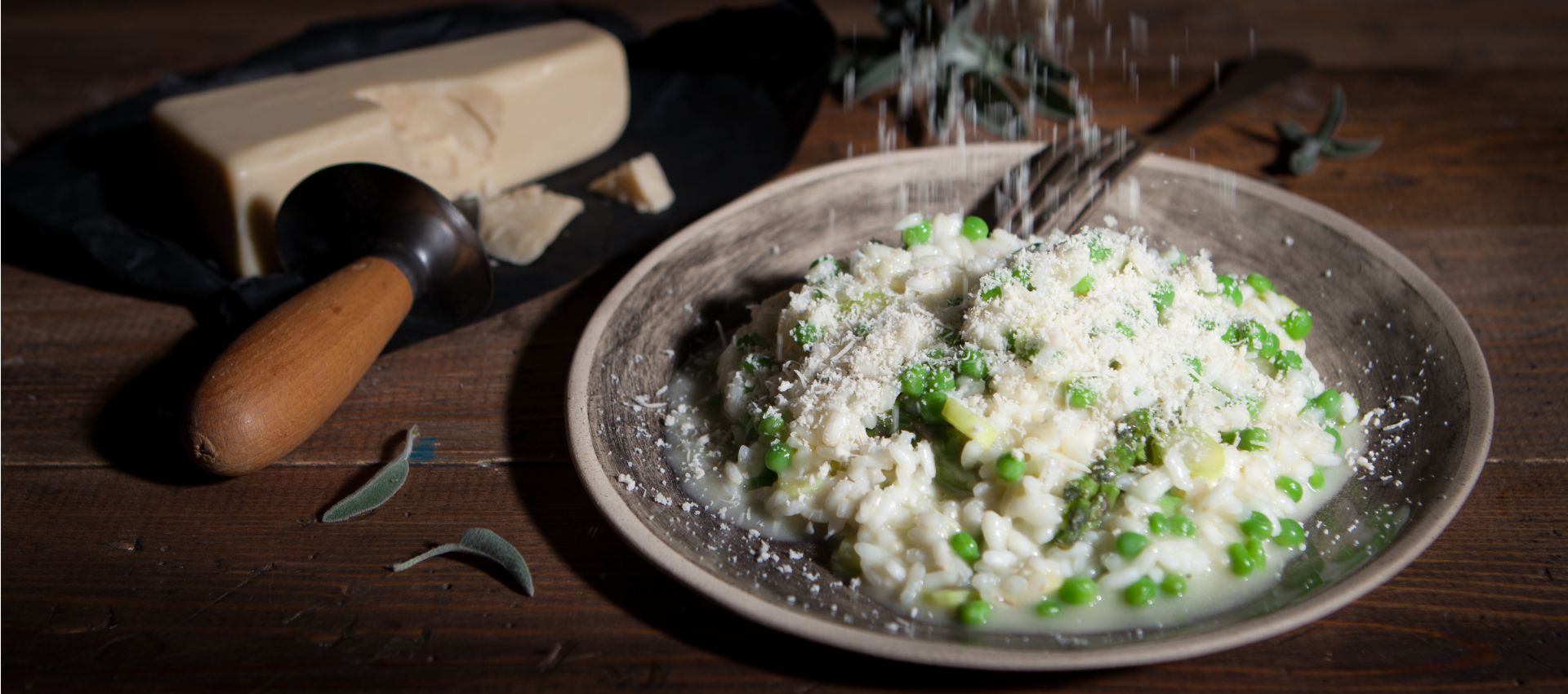 Risotto italiano de pesto - Veganuary