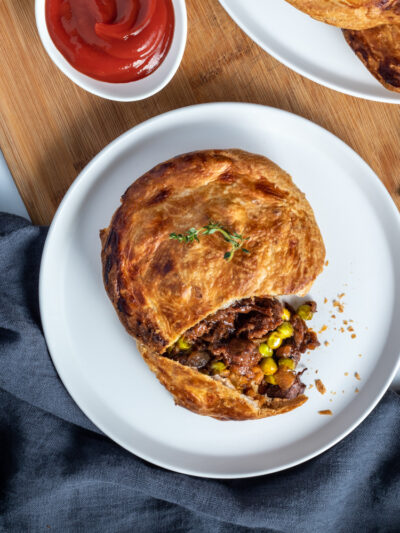 Chunky Shiitake Steak Pie | Vegan Steak Pie Recipe