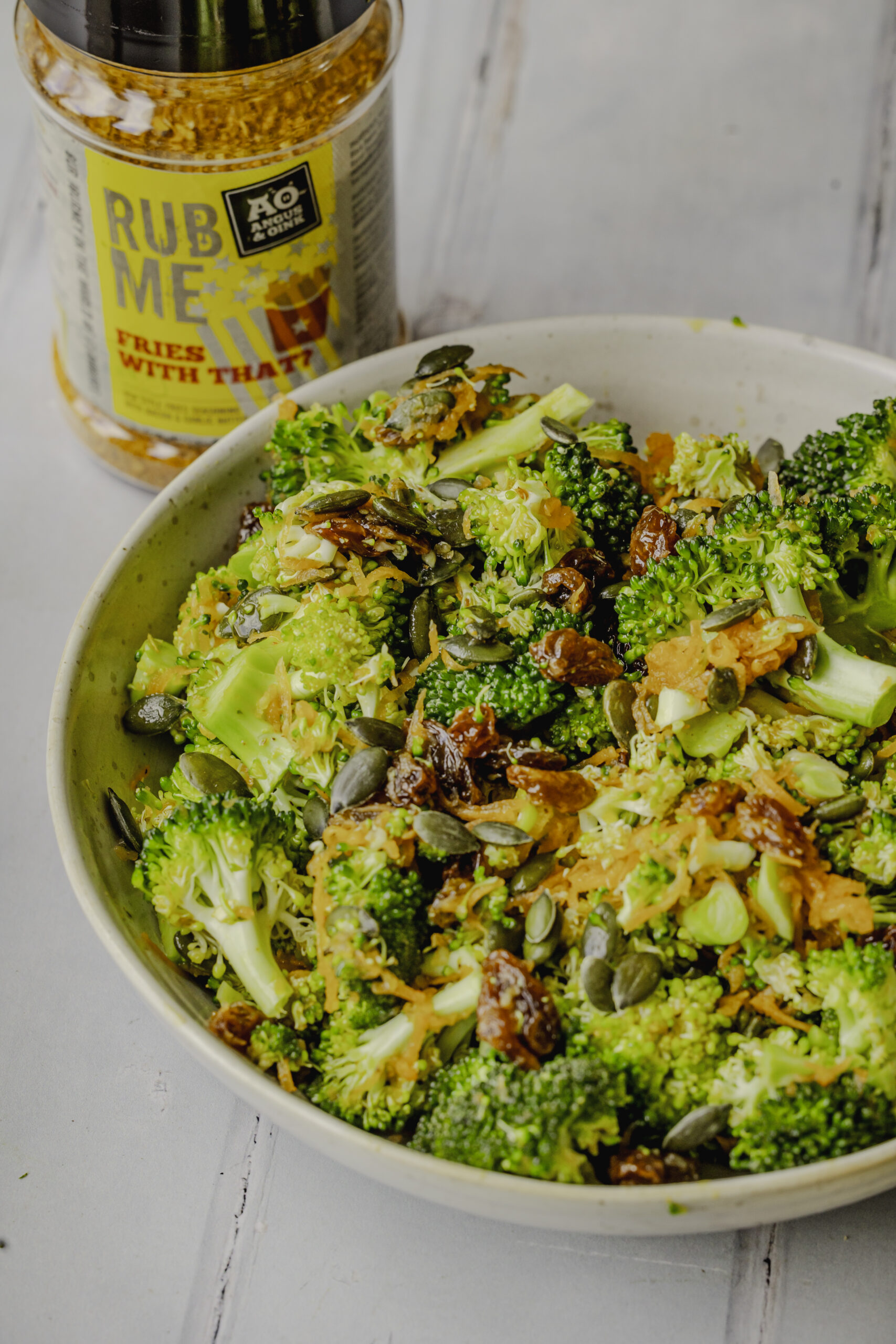 Winter Broccoli Salad - Veganuary